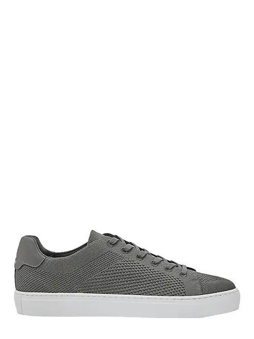 REISS Finley Knit Low-top Trainers - Grey