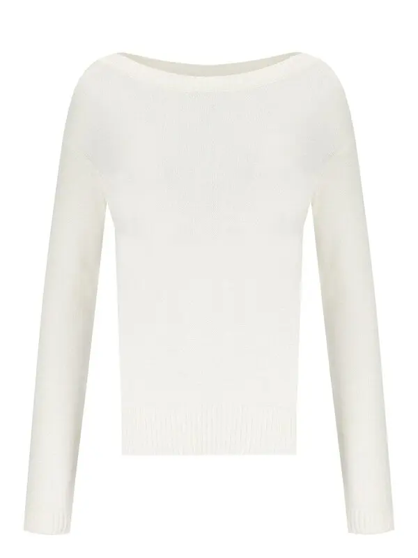 Max Mara Svago Pullover - White