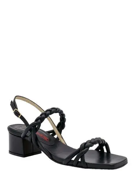 AMALFI BY RANGONI Milena Slingback Sandal - Black Parmasoft