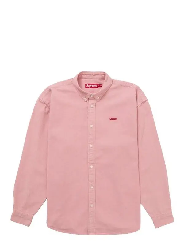 Supreme Small Box Denim Shirt - Pink