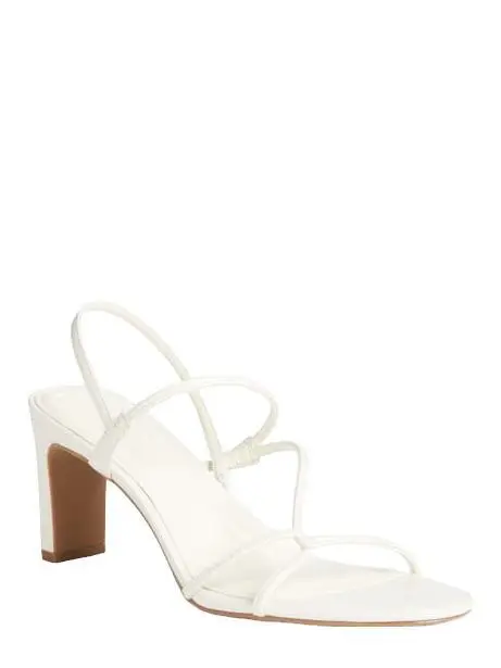 OPEN EDIT Pia Slingback Sandal - White Ice
