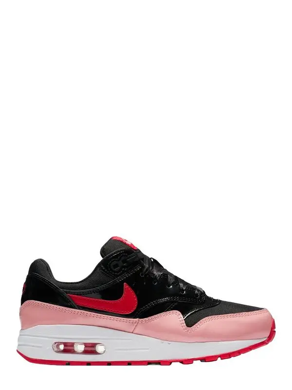 Nike Air Max 1 Valentine's Day Sneakers - Black/speed Red/bleached Coral