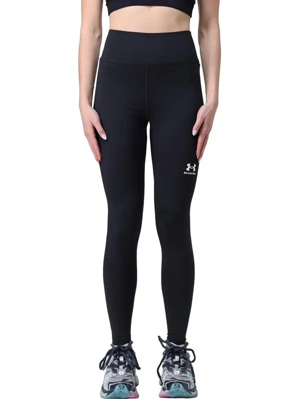 Balenciaga Logo Leggings - Black