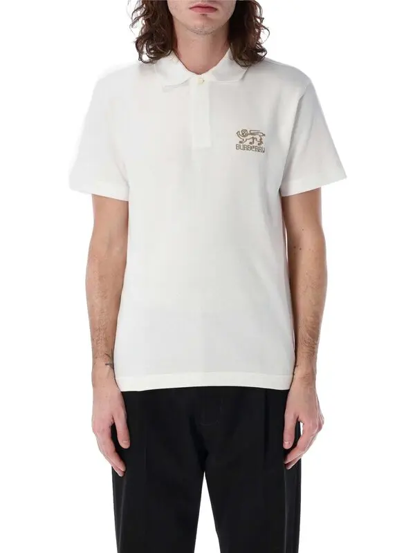 Burberry Polo Shirt - White