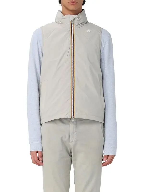 K-WAY Nylon Vest - Beige