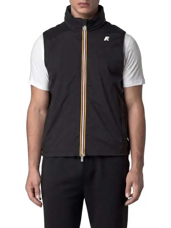 K-WAY Nylon Vest - Black