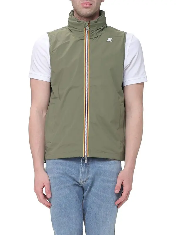 K-WAY Zip-up Vest - Green