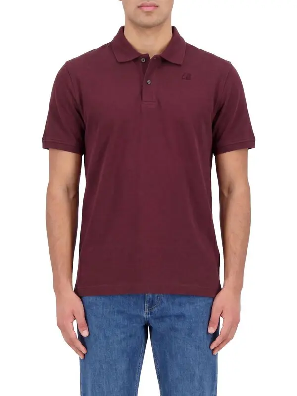 K-WAY Cotton Polo Shirt - Red