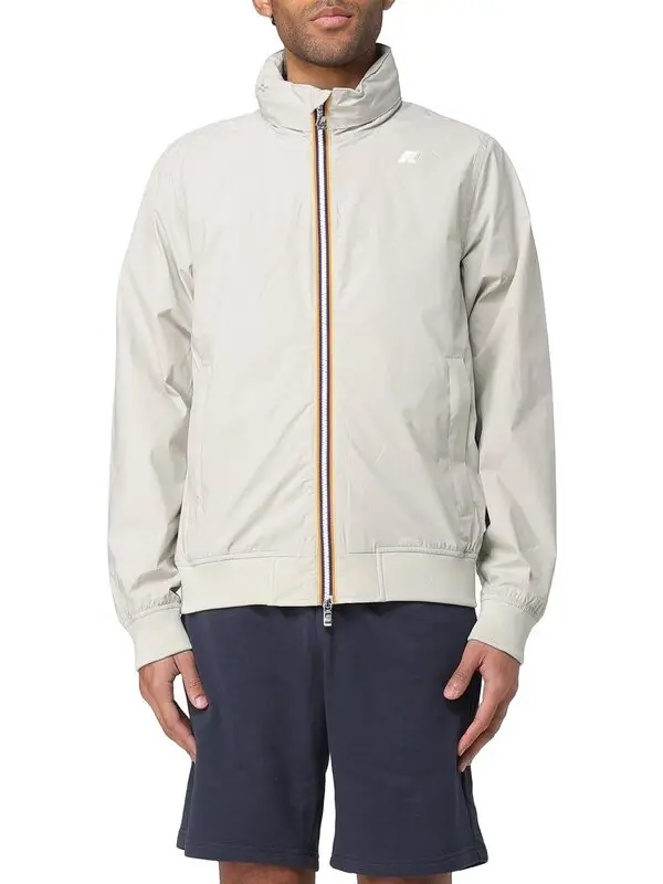 K-WAY Amaury Stretch Nylon Jersey Jacket - Beige