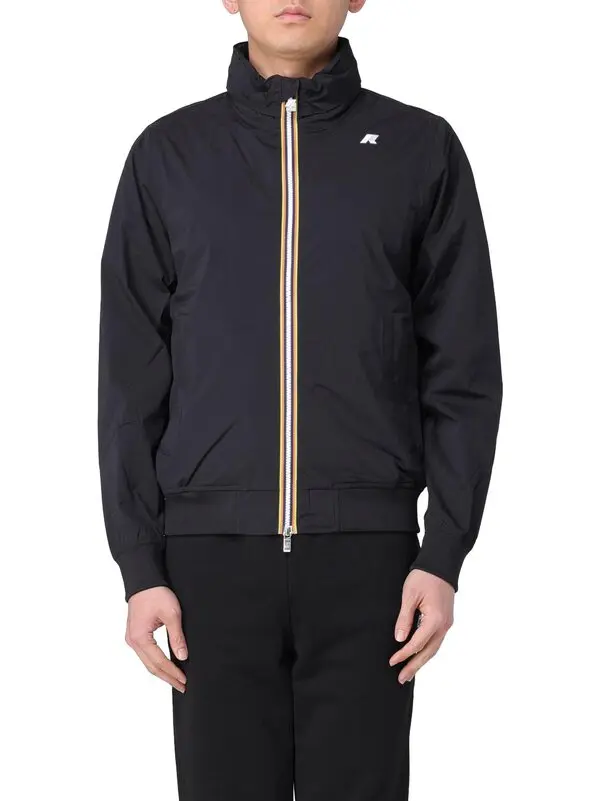K-WAY Amaury Stretch Nylon Jersey Jacket - Black