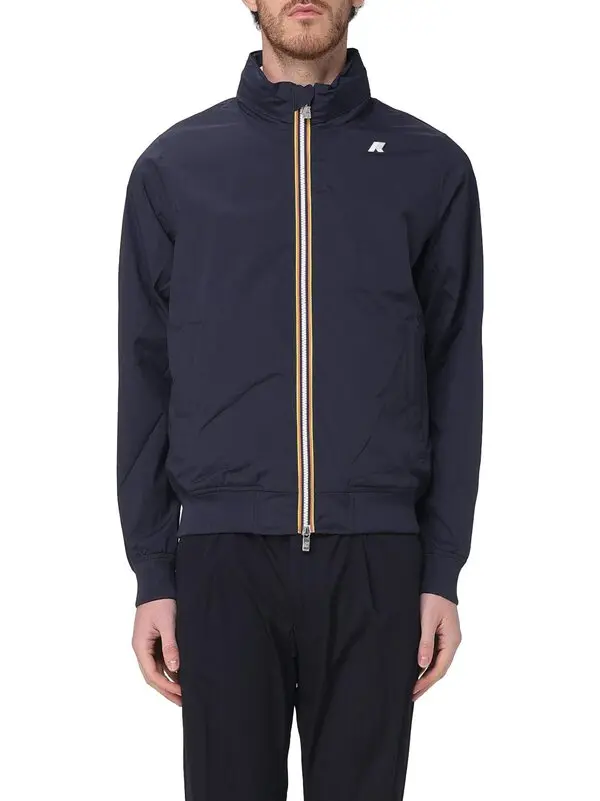 K-WAY Amaury Stretch Nylon Jersey Jacket - Blue