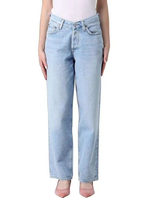 AGOLDE Straight Leg Jeans - Blue