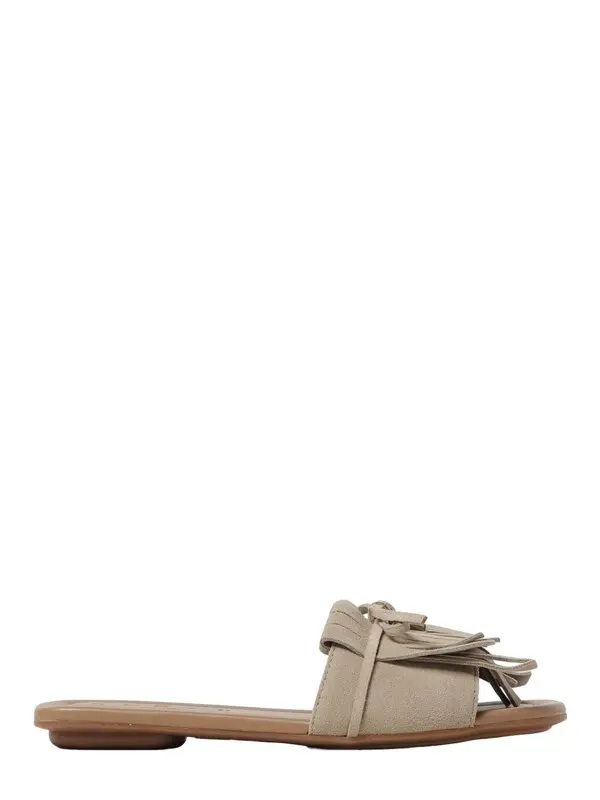 Hogan Heeled Sandal - Beige
