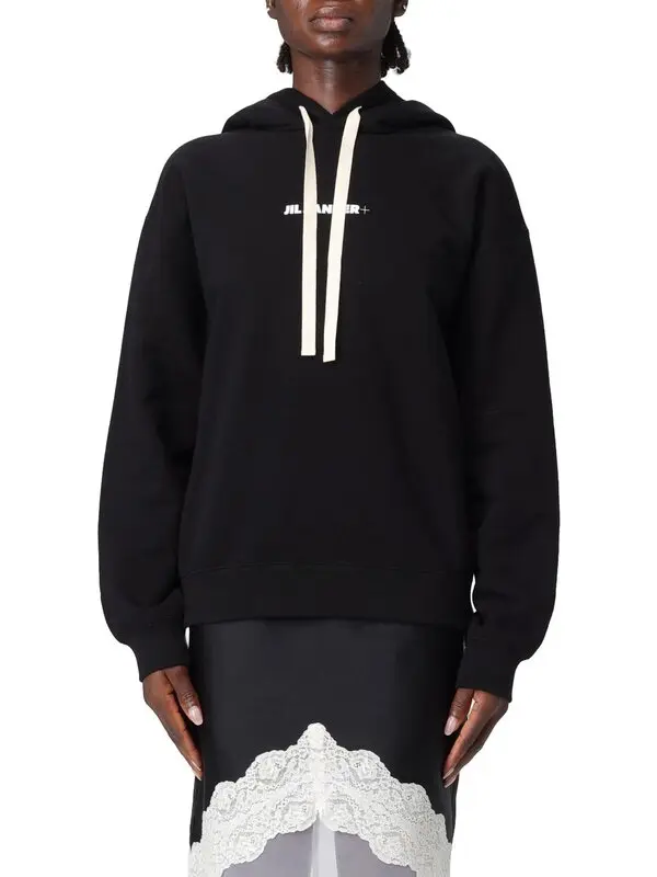 JIL SANDER Hoodie - Black