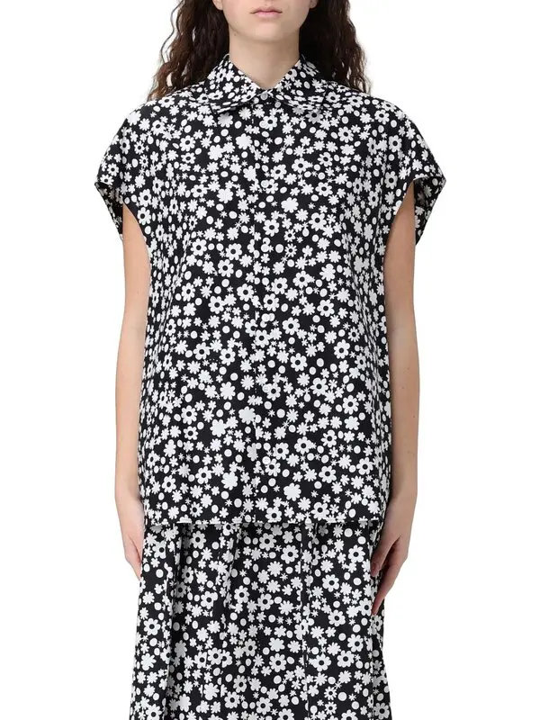 Marni Floral Print Shirt - Black