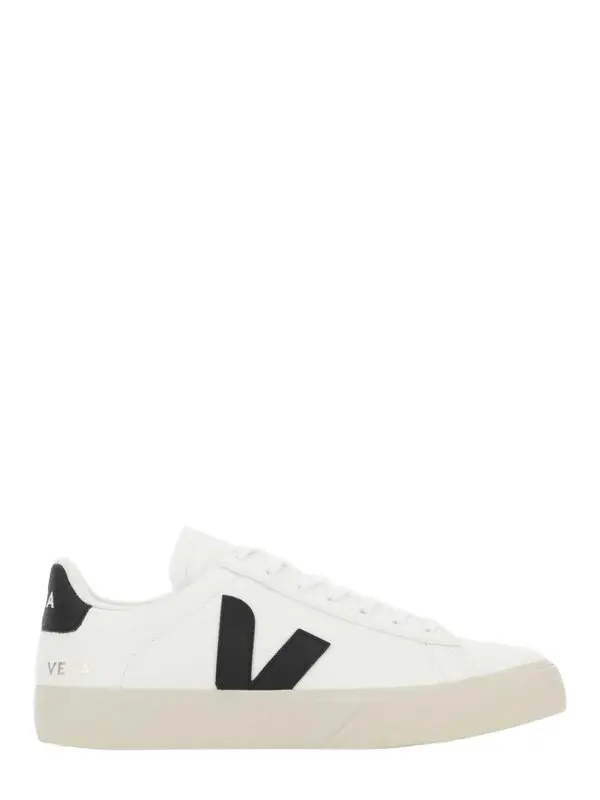 VEJA Lace-up Leather Sneakers - White