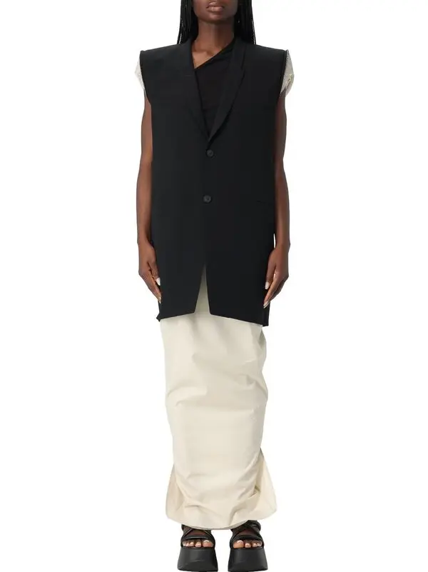 Rick Owens Waistcoat - Black