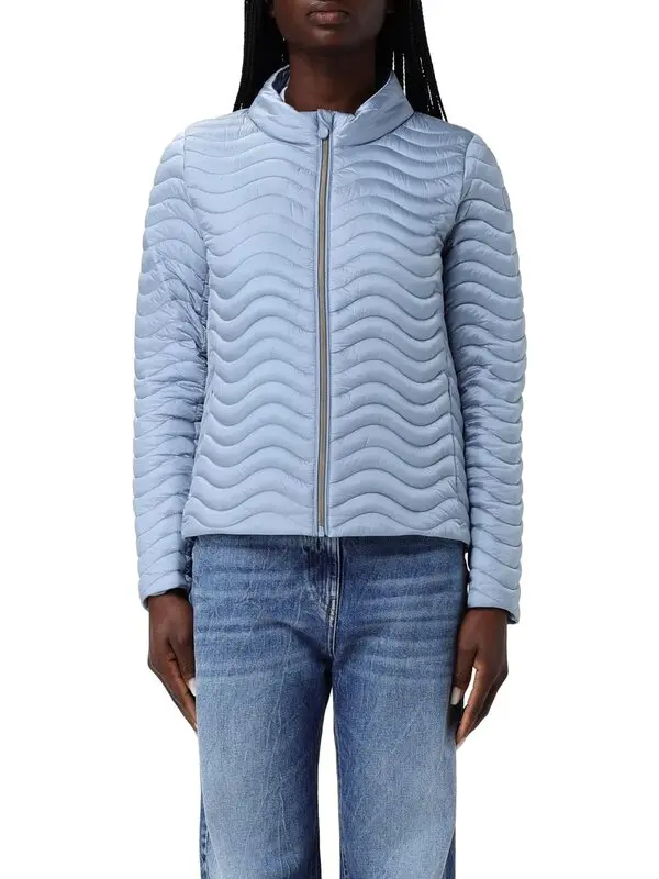 SAVE THE DUCK Quilted Jacket - Gnawed Blue