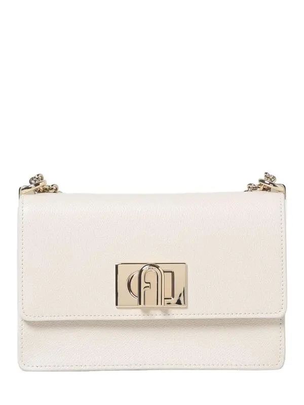 Furla Mini Bag With Chain Strap - Yellow Cream