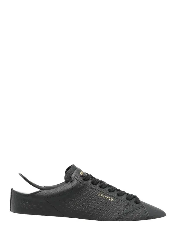 Axel Arigato Textured Leather Sneakers - Black