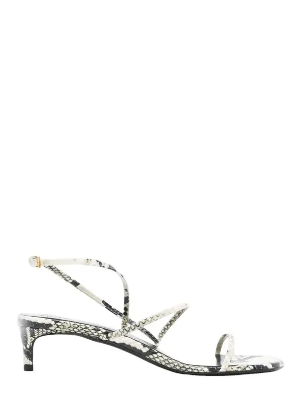 Khaite Strappy High Heel Sandals - Nude