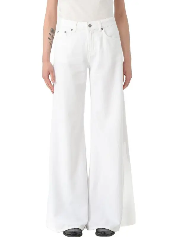 DONDUP Wide Leg Jeans - White