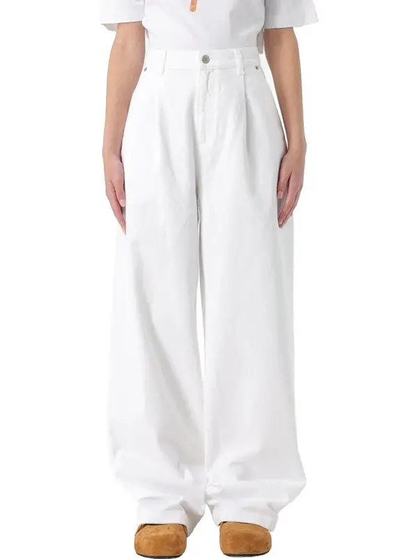 Moschino Wide-leg Jeans - White