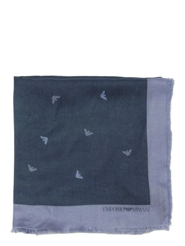 Emporio Armani Neck Scarf - Blue