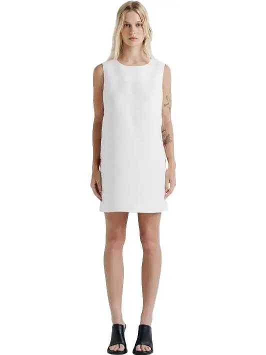 ROMY Cherry Lips Shift Dress - White, Lips