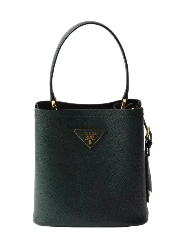 Prada Mini Panier Bucket Bag - Green