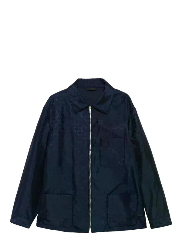 Givenchy Monogram 72 Jacquard Overshirt - Blue