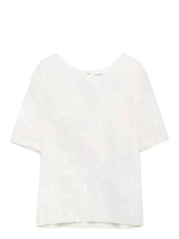 P.a.r.o.s.h Gild Blouse - White