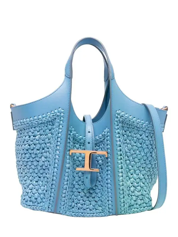TOD'S T Timeless Tote Bag - Blue
