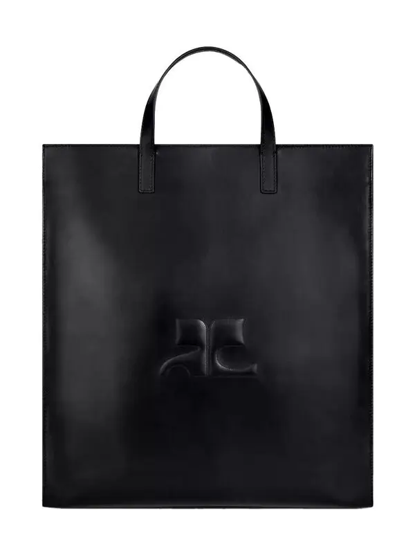 COURREGES Ac Tote Bag - Black