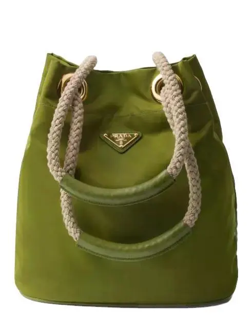 Prada Mariner Bucket Bag - Green