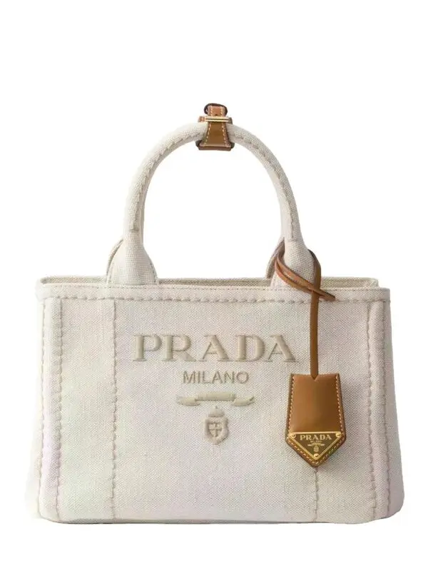 Prada Jardinière Tote Bag - Neutrals