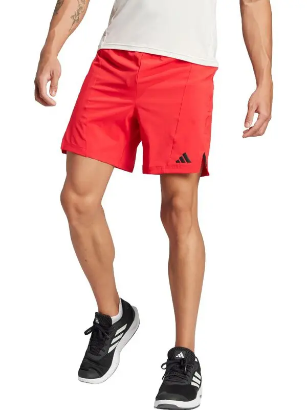 Adidas Designed For Training Workout Shorts - Pure Ruby