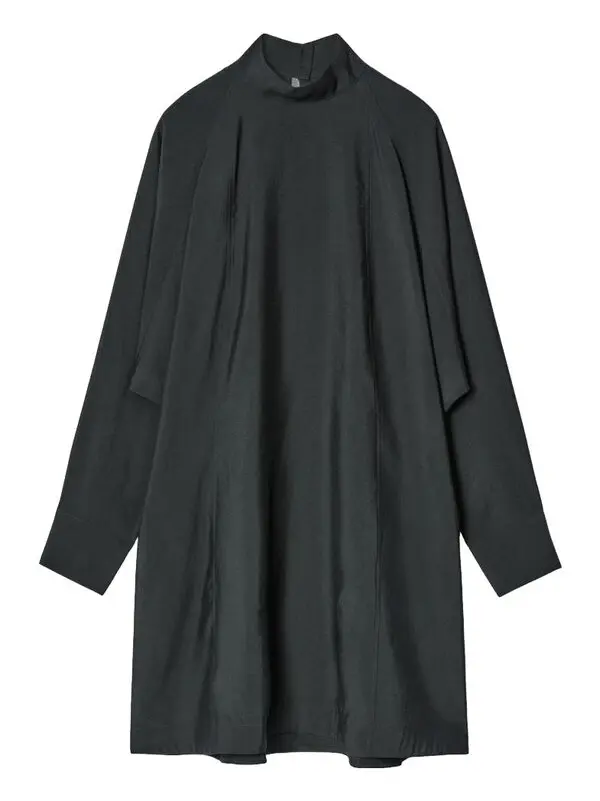 Cos Batwing-sleeve Mini Dress - Black
