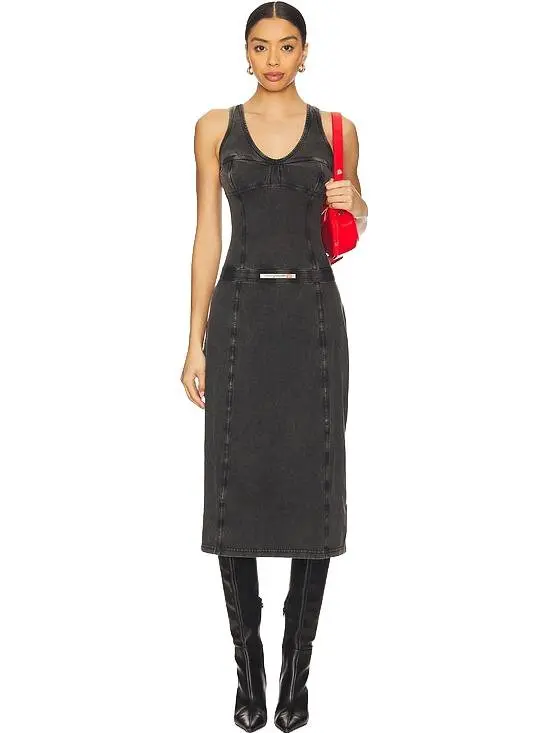 Diesel Inny Midi Dress - Black