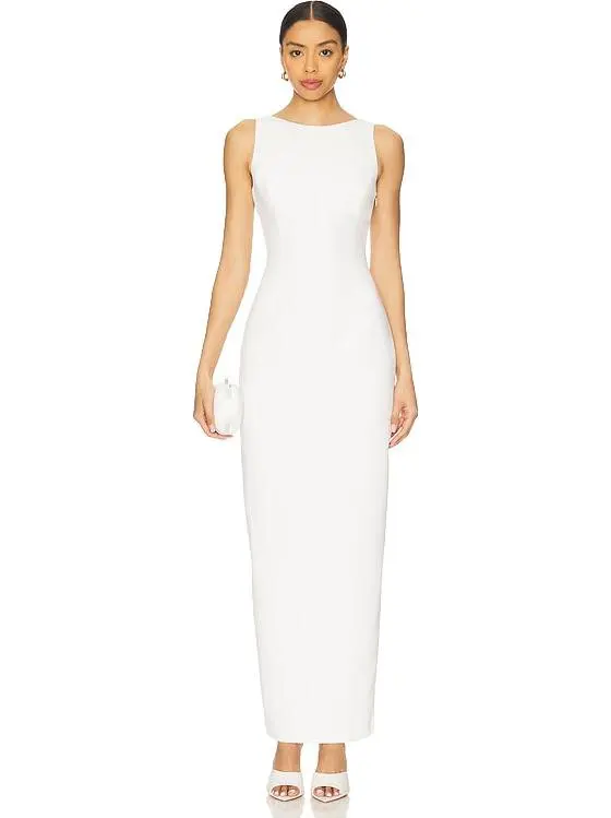 Amanda Uprichard Marbella Maxi Dress - Ivory