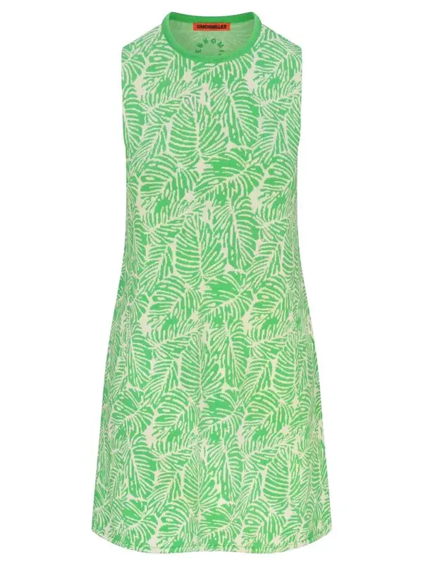 SIMONMILLER Zana Knit Mini Dress - Green
