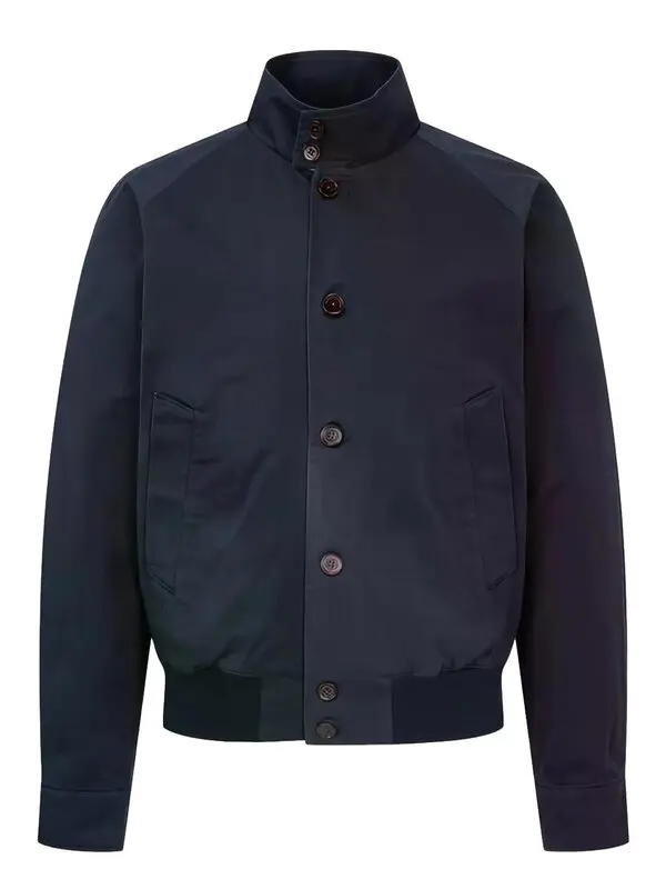 MAN ON THE BOON. On The Boon Cotton Bomber Jacket - Blue