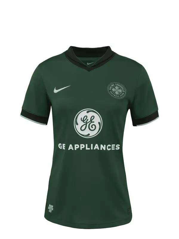 Nike Racing Louisville Fc 2025 Stadium Away Dri-fit Nwsl Replica Jersey - Green