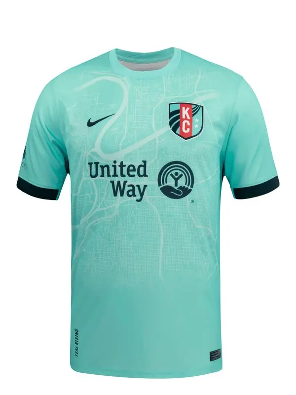 Nike Kc Current 2025 Stadium Away Dri-fit Nwsl Replica Jersey - Green