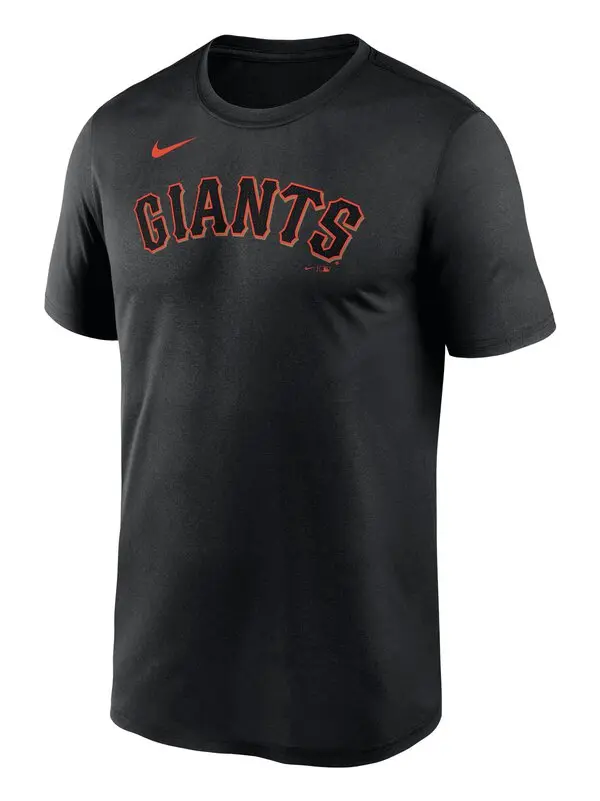 Nike San Francisco Giants Fuse Wordmark Legend Dri-fit Mlb T-shirt - Black