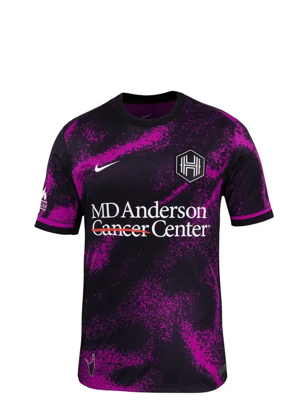 Nike Houston Dash 2025 Stadium Away Dri-fit Nwsl Replica Jersey - Purple