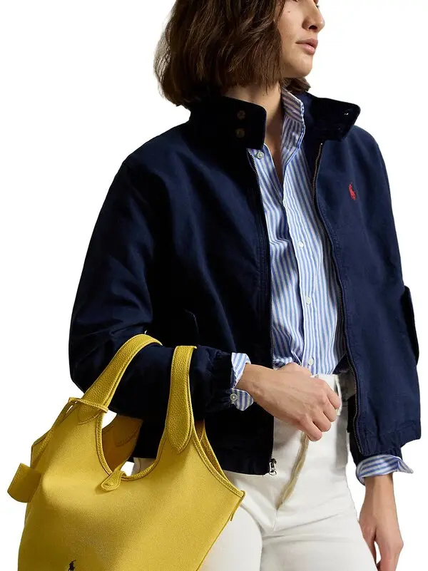 Ralph Lauren Polo Play Canvas Tote - Collegiate Yellow