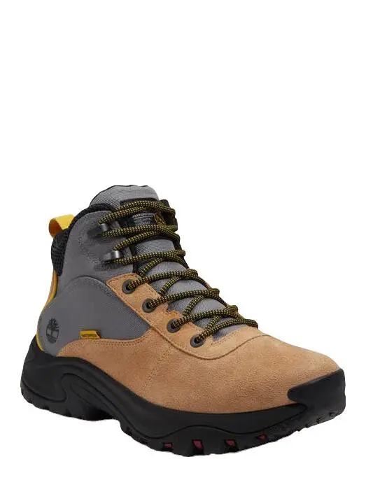 Timberland Mt. Maddsen Waterproof Hiking Boots - Medium Beige Suede