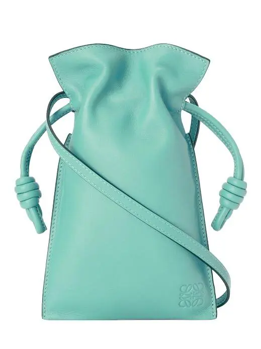 Loewe Flamenco Pocket In Nappa Calfskin - Fresh Mint