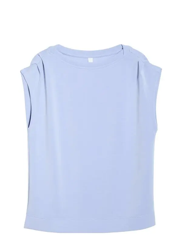 Zella Ultra Soft Knit Top - Blue Stork